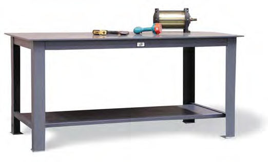 Steel workbench - ST series - Stronghold - for heavy loads