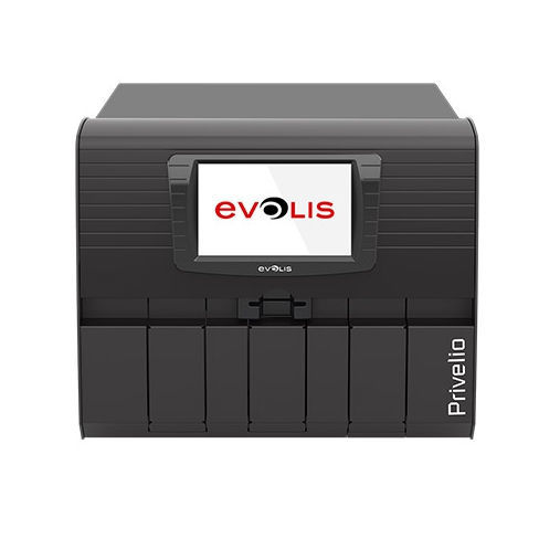 Card printer - PRIVELIO - EVOLIS - thermal transfer / desktop / color