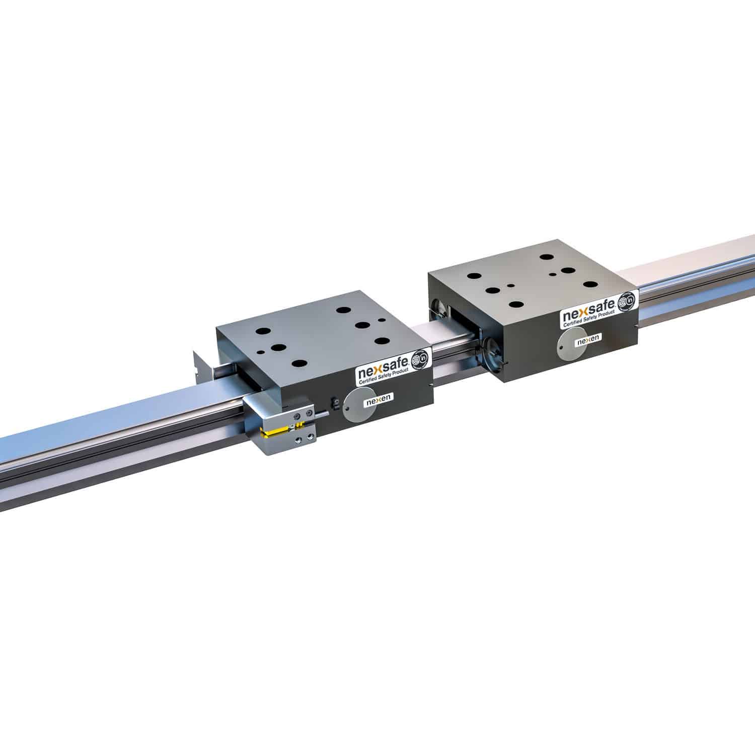 Spring linear brake - RBB - Nexen Group, Inc. - for guide rails / safety