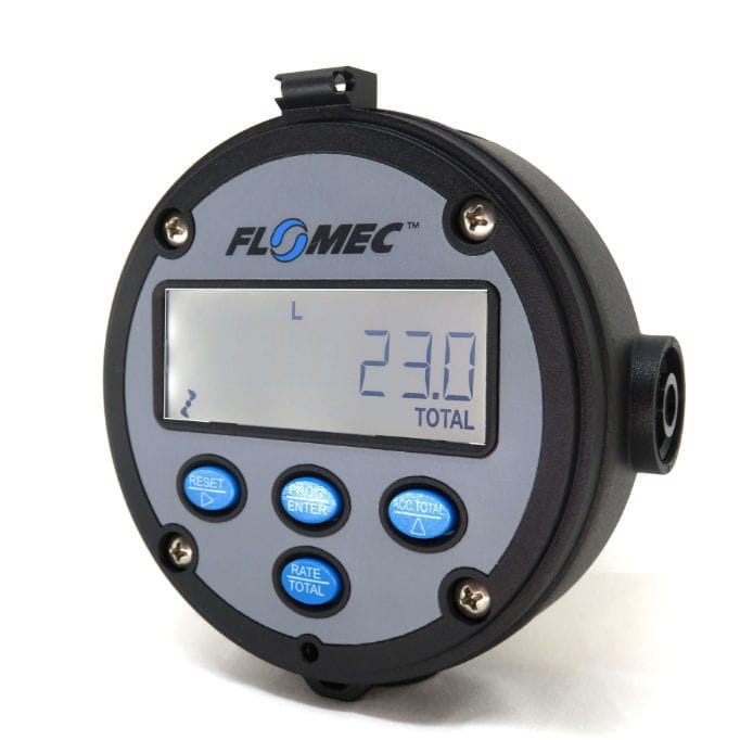 Flow indicator totalizer - FLOMEC - rate / digital / analog output