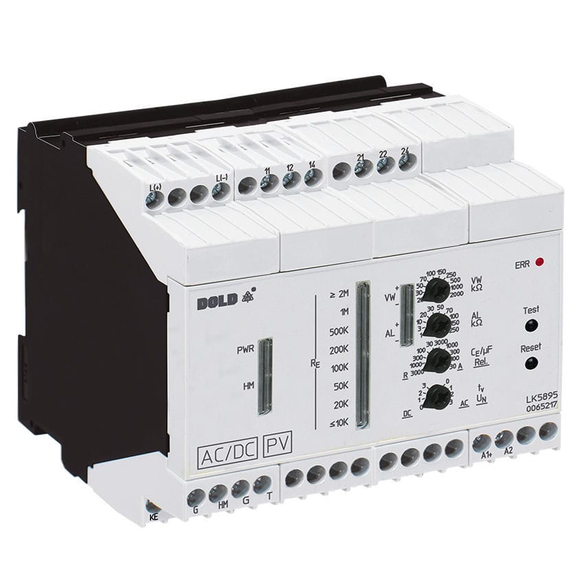 AC network insulation monitor - LK 5895 - DOLD - DC / AC/DC / DIN rail