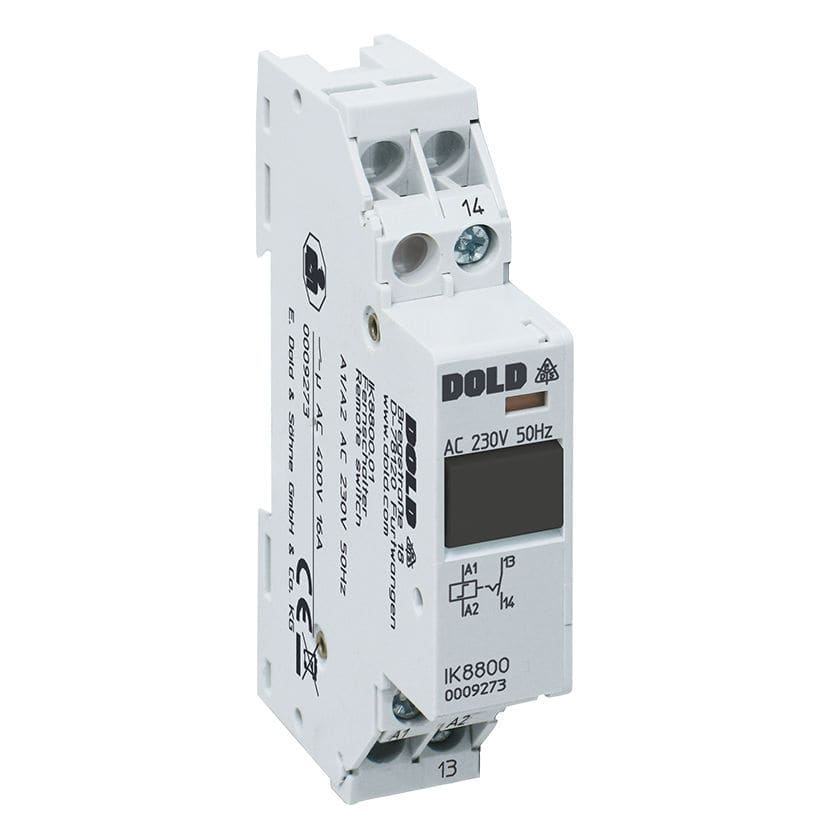 Electronic remote switch - IK 8800 - DOLD - DIN rail