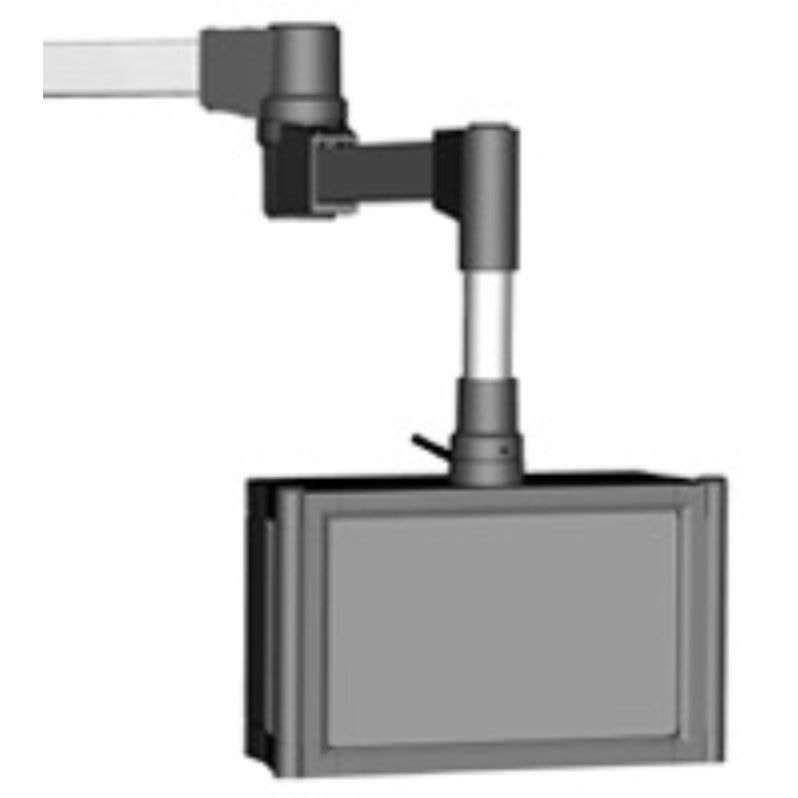 Control box support arm system - TPSS series - Hammond - aluminum / steel