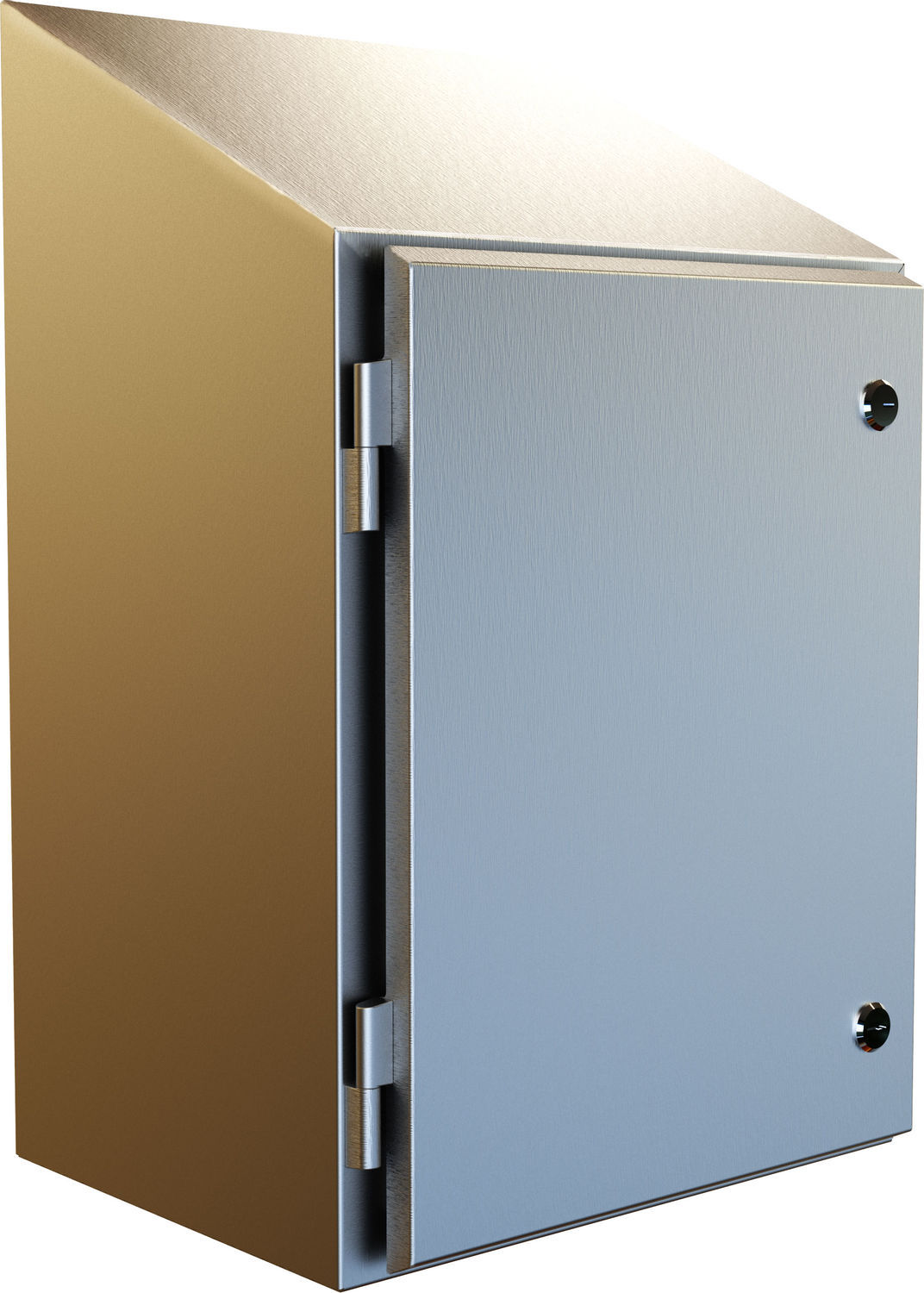 Wall-mount enclosure - Waterfall Series - Hammond - panel / rectangular ...