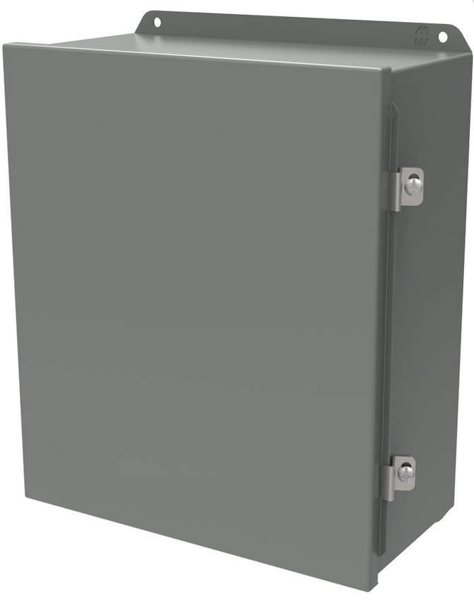 Panel-mount enclosure - HJ H Series - Hammond - rectangular / stainless ...