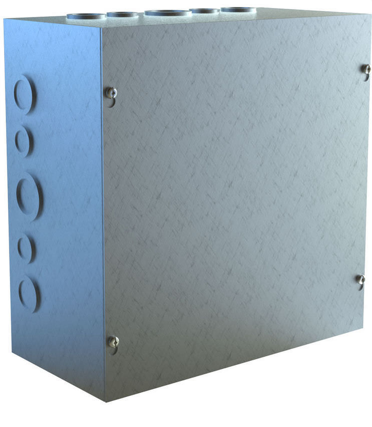 Wall-mounted junction box - CSKOG Series - Hammond - IP20 / galvanized ...