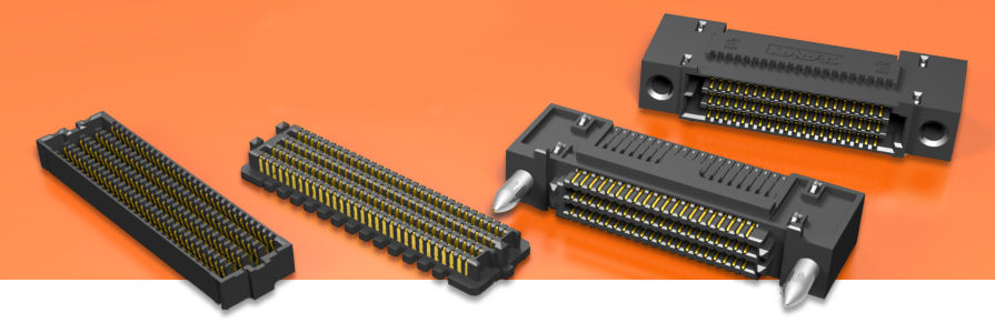 DIN connector - SEARAY™ series - SAMTEC - backplane / rectangular ...