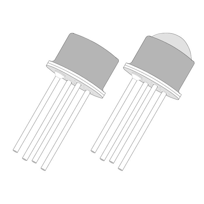 Visible light sensor - iC-LQNP series - iC-Haus - photodiode