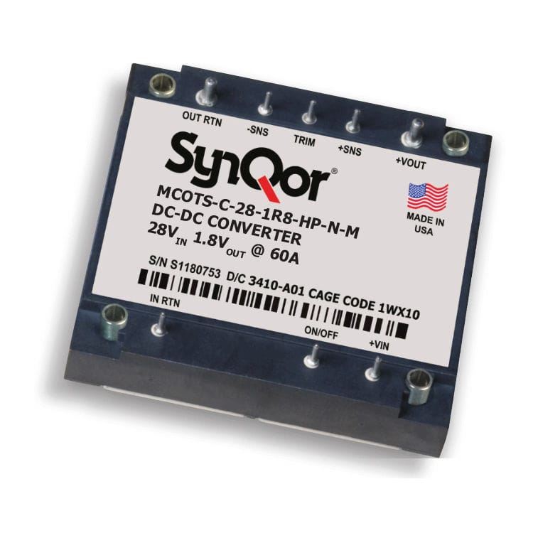 Printed circuit DC/DC converter - Mil-COTS 28 series - SYNQOR ...