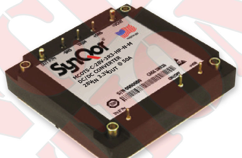 Printed circuit DC/DC converter - Mil-COTS 28V series - SYNQOR - regulated / military / insulated