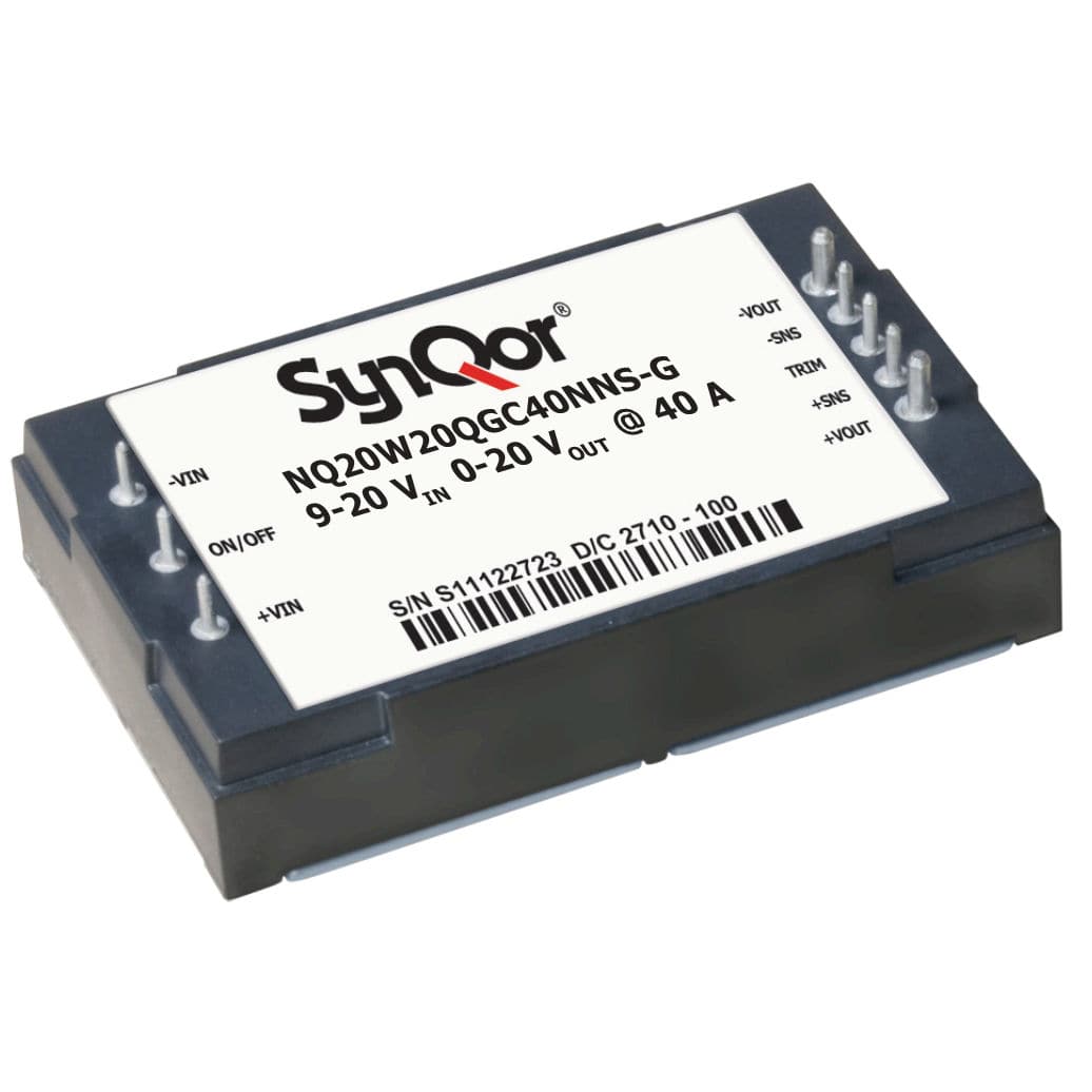 Non-isolated DC/DC converter module - NQ20 - SYNQOR - high-voltage ...