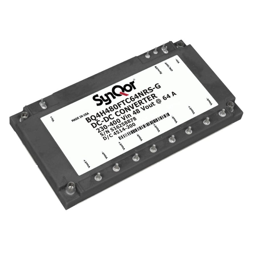 Regulated DC/DC converter - 385 - SYNQOR - isolated / SMD / for telecom ...