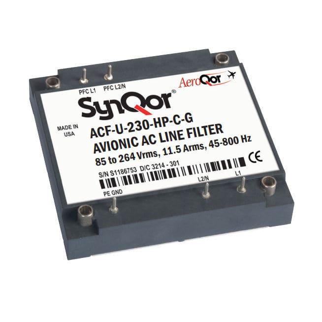 Low-pass electronic filter - ACF-U-230 series - SYNQOR - passive ...