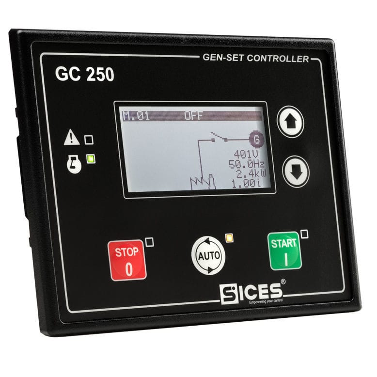 AMF generator set controller - GC250 - S.I.C.E.S. - digital / emergency ...