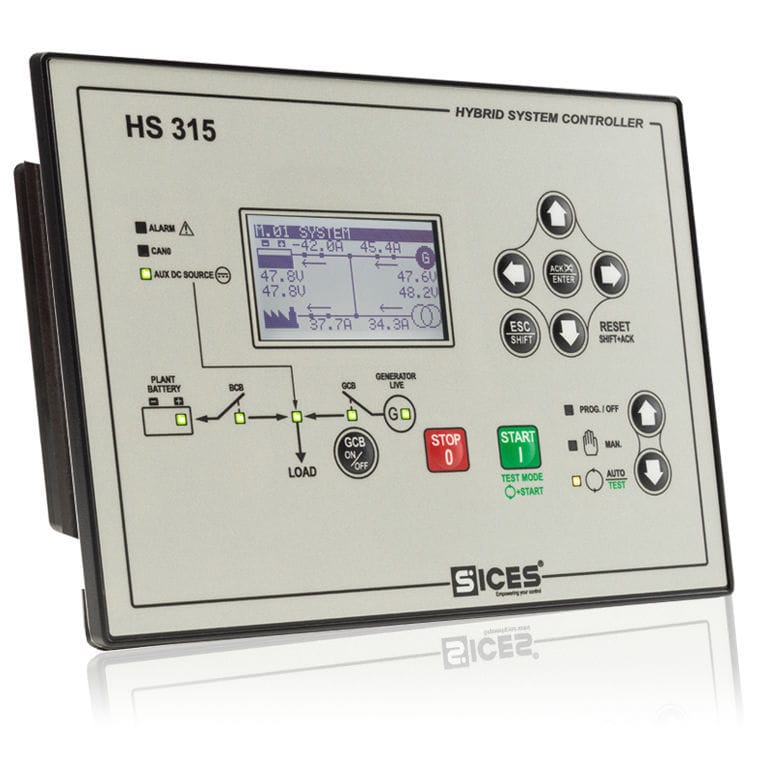 Automatic generator set controller - HS 315 - S.I.C.E.S. - manual / digital
