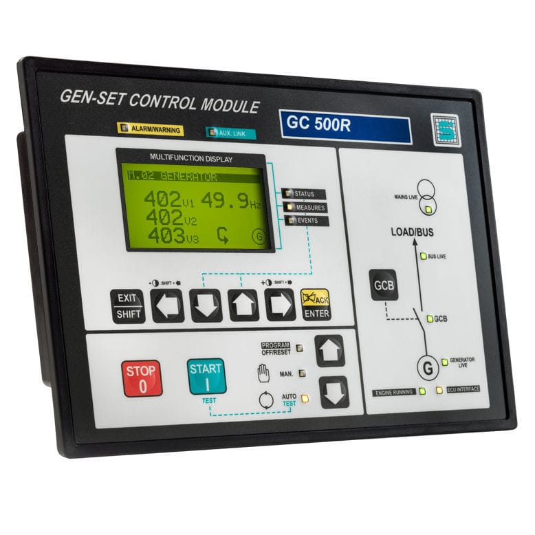 Parallel generator set controller - GC 500-R - S.I.C.E.S. - digital ...