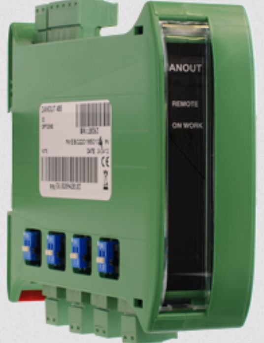 Analog output module - DANOUT - S.I.C.E.S. - RS485 / Modbus / CAN Bus