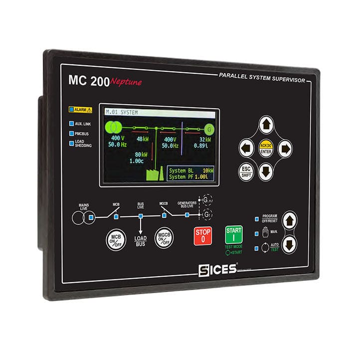 Parallel generator set controller - MC 200 Neptune - S.I.C.E.S. - DNV ...