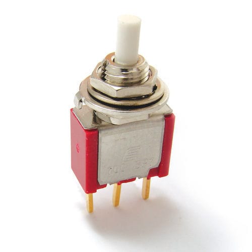 On/off push-button switch - 700 series - E-SWITCH - electromechanical / PCB / momentary