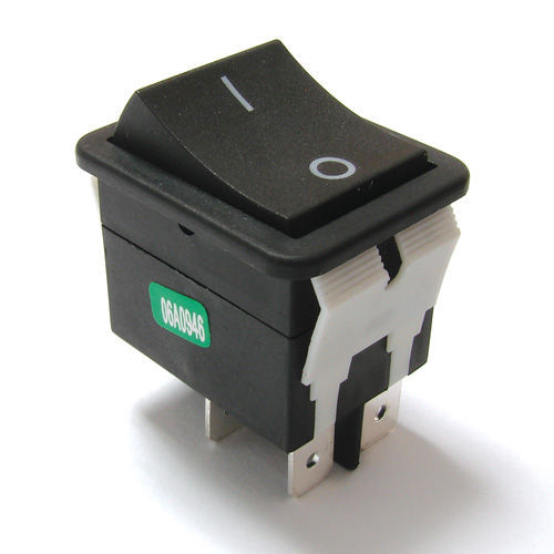 Rocker switch - WB2 series - E-SWITCH - 2-pole / IP55 / industrial