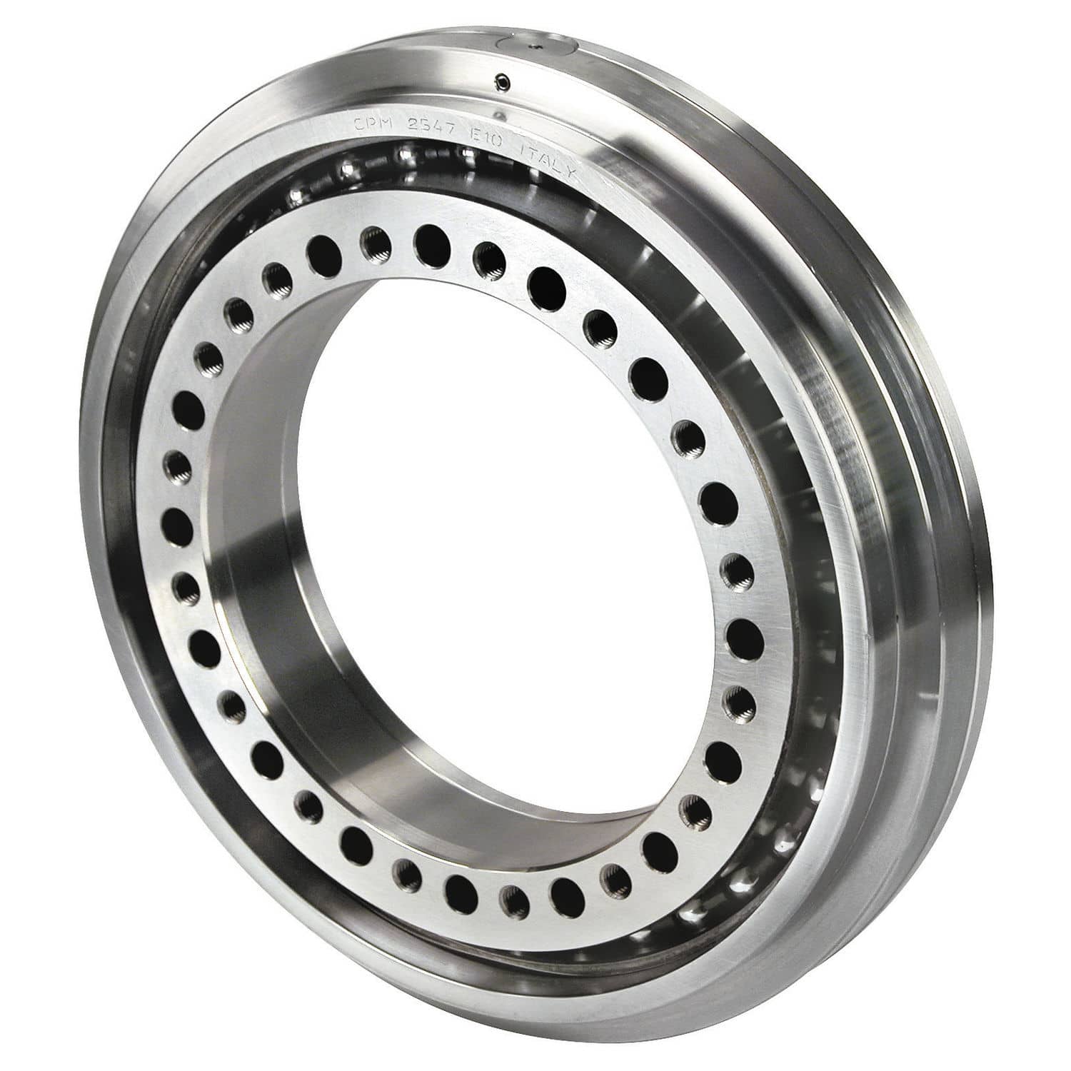 Ball bearing bearing - CPM 2547 - CPM S.p.A. - four-point contact / steel