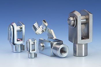 Stainless steel clevis joint - FLURO®-Gelenklager GmbH