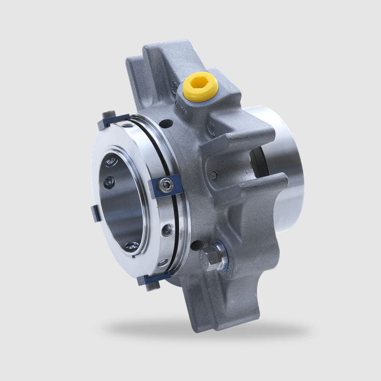 Dual-cartridge mechanical seal - EagleBurgmann - pump / metal / steel