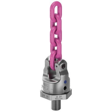 Articulated hoist ring - PP-VIP PowerPoint® - RUD - 360° swivel / screw ...