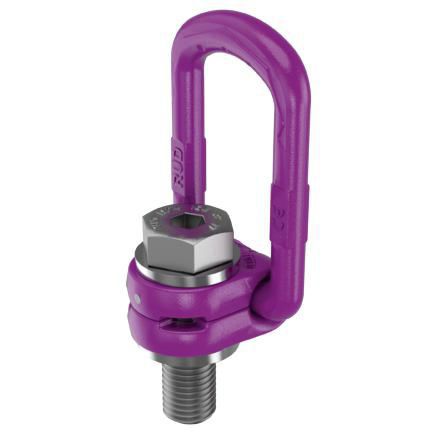 Articulated hoist ring - VLBG-PLUS - RUD - threaded