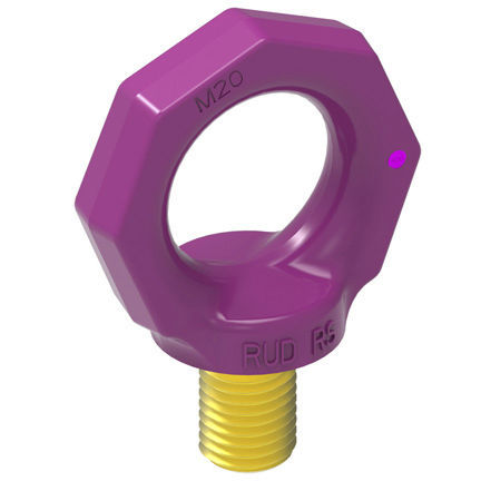 Swivel hoist ring - IRS-LT - RUD - screw-in / forged / swivel eyebolt
