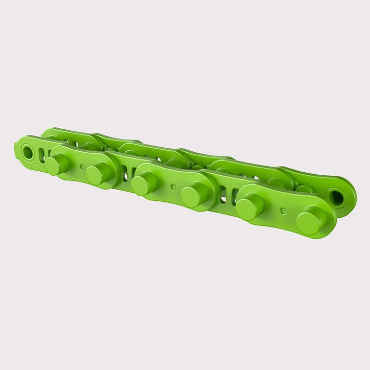 Transmission chain - RUD - metal / straight side plate / transport