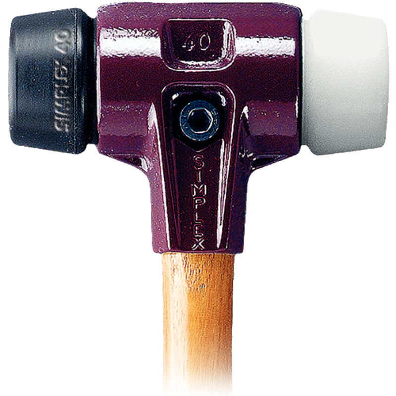 Installation hammer - EH 3027 - HALDER France - rubber / wooden