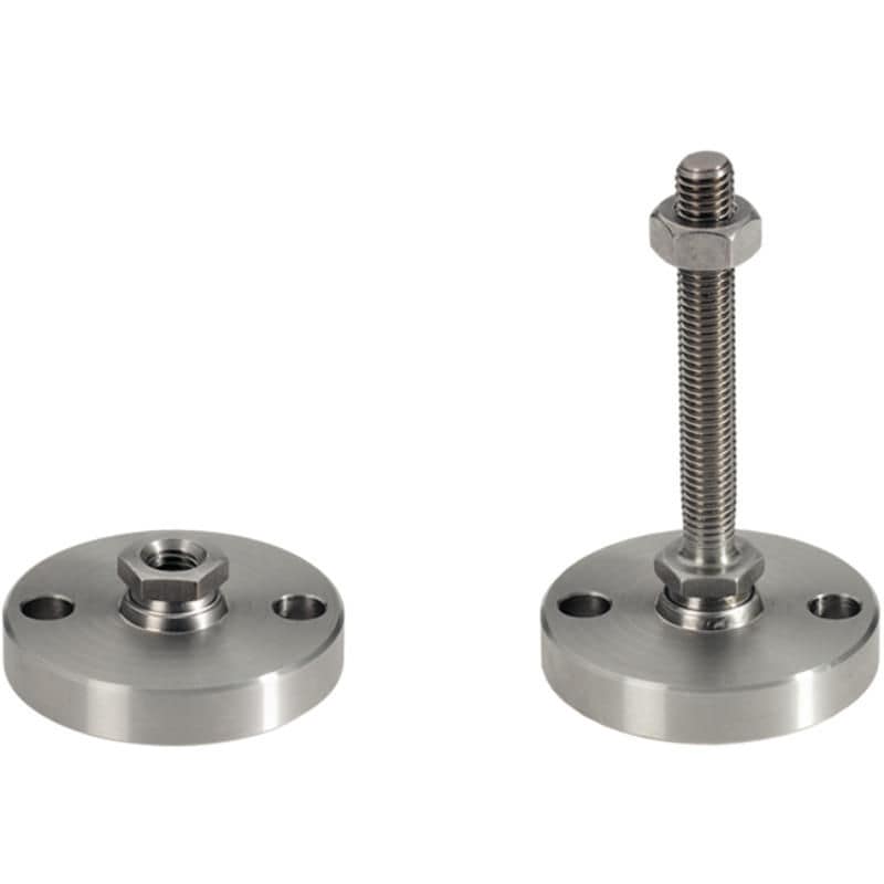 Bolt-through thrust pad - EH 22590. series - HALDER France - steel ...