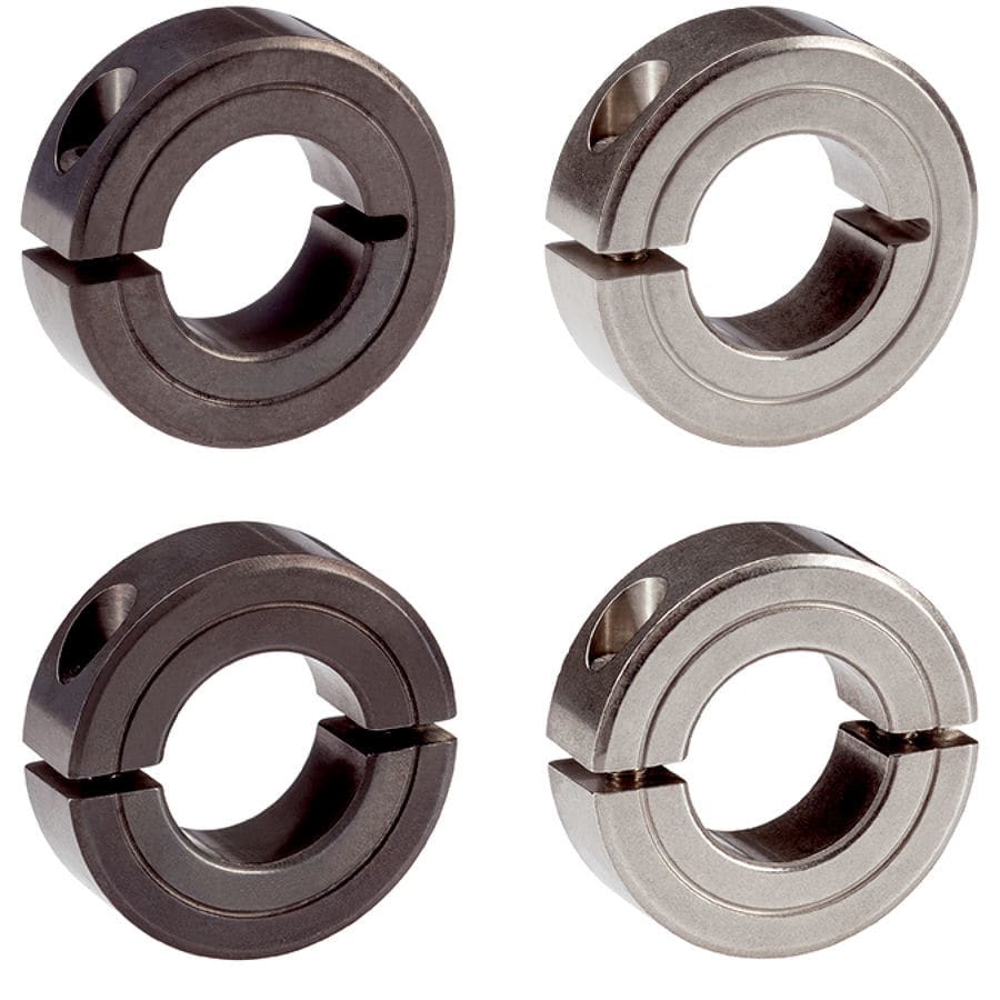 Rigid coupling - EH 25069. series - HALDER France - shaft collar ...