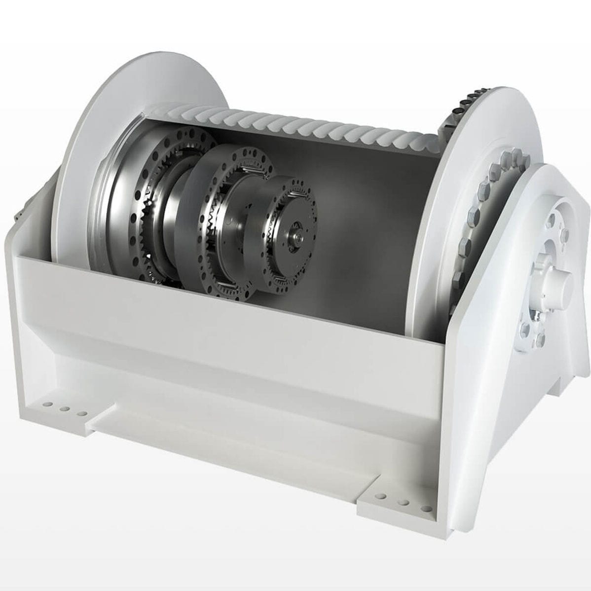 Planetary gearbox - ZOLLERN - coaxial / > 10 kNm / modular