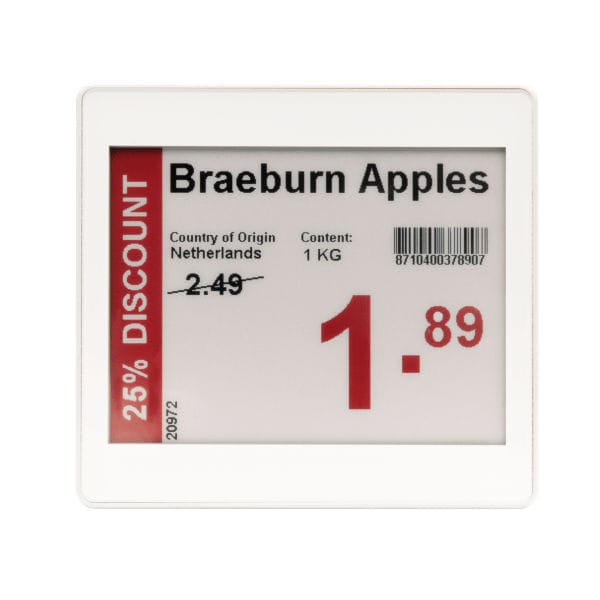 Adhesive label - EE-420R - OPTICON - paper