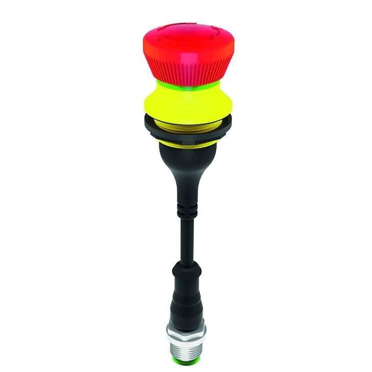 Emergency stop push-button switch - SHORTRON®-M12 FRVKOO_M001 - Georg ...