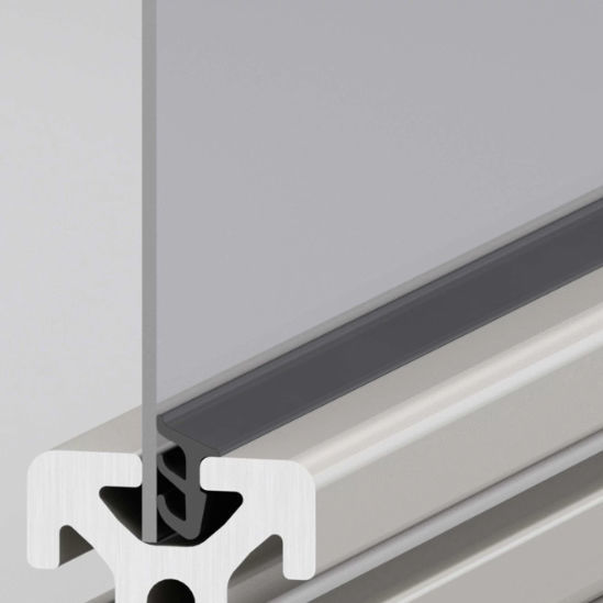 TPV cover profile - 0.0.437.10 - item industrial applications - U ...