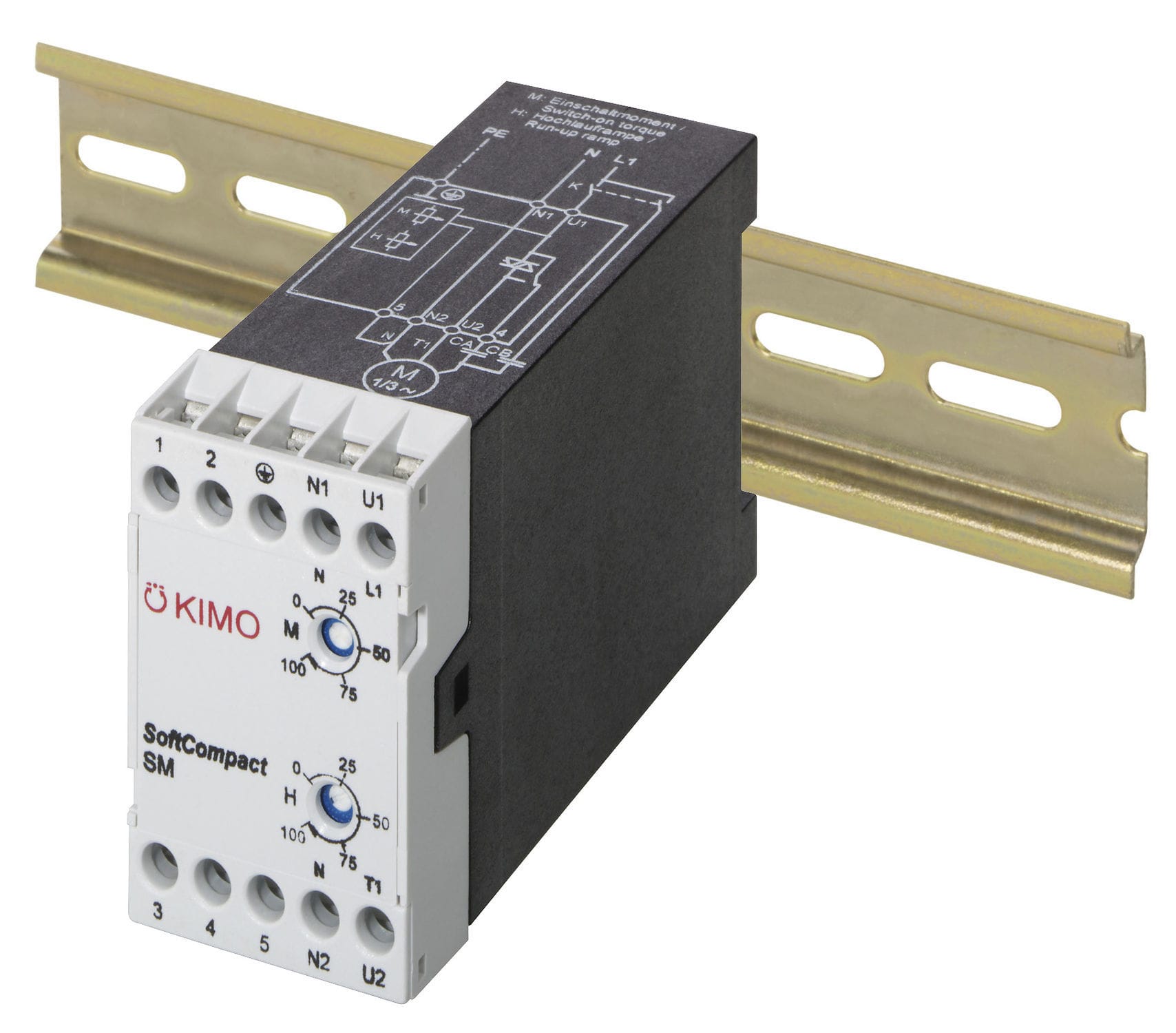 Motor soft starter - 1.1 - 7.5 kW | SoftCompact® series - KIMO - electronic