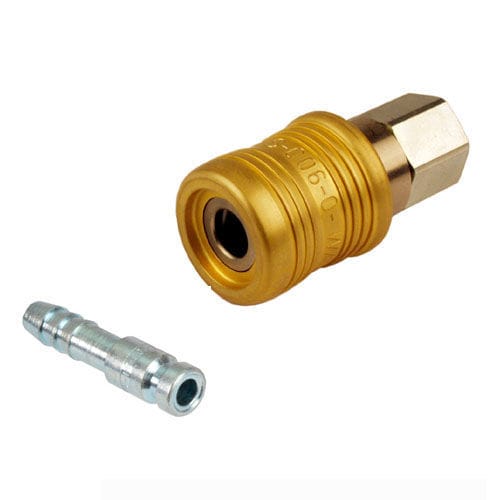 Quick coupling - LS series - WALTHER-PRÄZISION - for compressed air ...