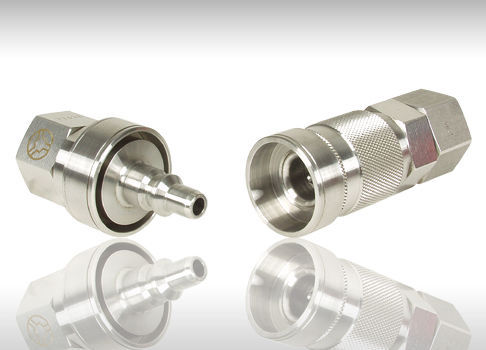 Hydraulic fitting - HR series - Walther Präzision - pneumatic / quick ...