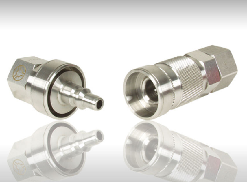 Quick coupling - HR series - WALTHER-PRÄZISION - hydraulic / for gas ...