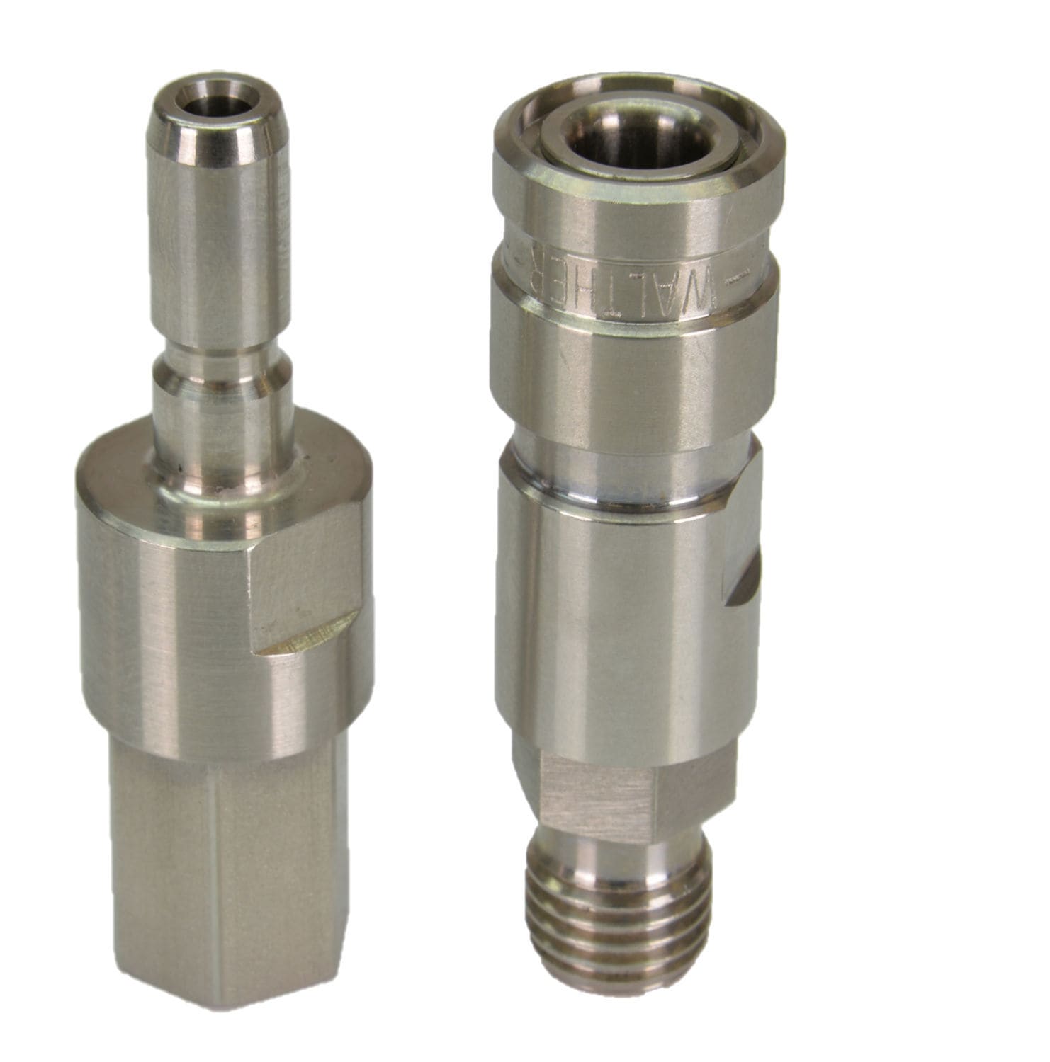 Quick coupling - 07-003 - WALTHER-PRÄZISION - hydraulic / for ...