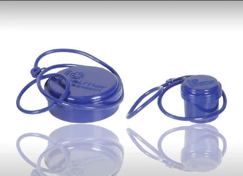 Round cap - S series - WALTHER-PRÄZISION - plastic / PVC / protective