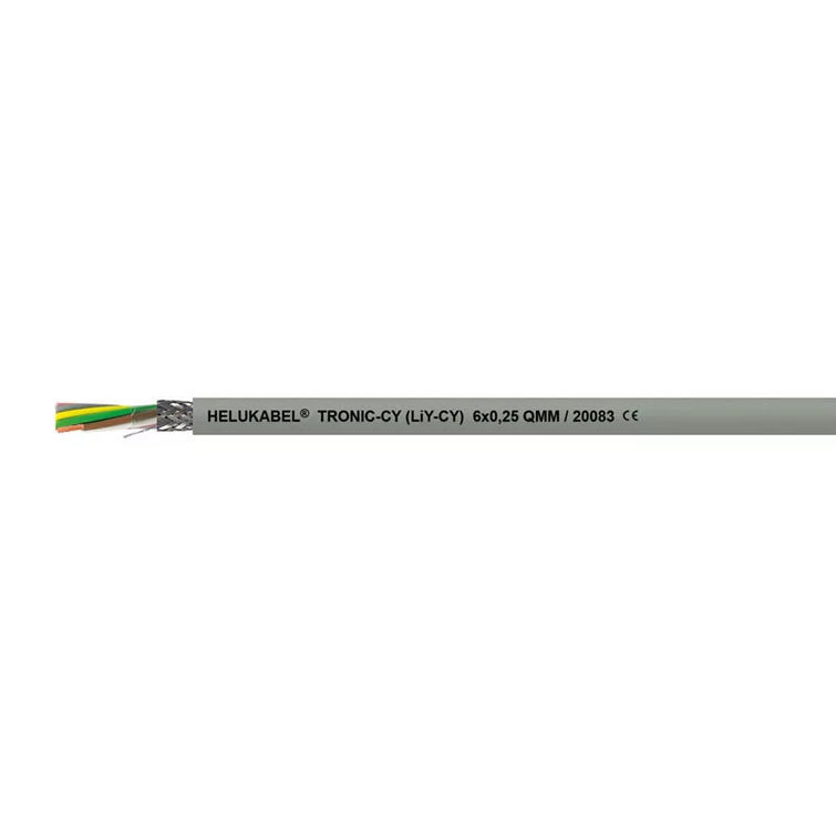 Power cable - TRONIC-CY (LiY-CY) - HELUKABEL - data / DIN / coaxial