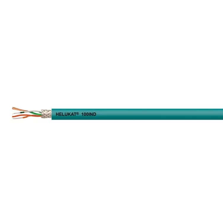 Electrical data cable - HELUKAT® 100IND - HELUKABEL - SF/UTP / flame ...