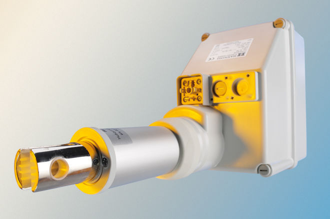 Electric actuator - SL 95 - HANNING - pneumatic / linear / DC