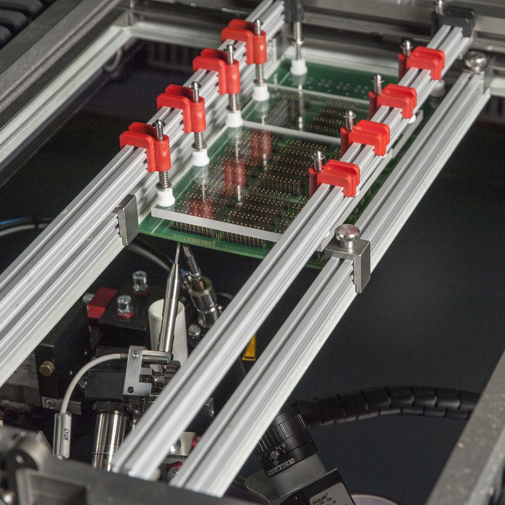 Bottom side selective soldering machine - MPS700 mta® - UNITECHNOLOGIES ...