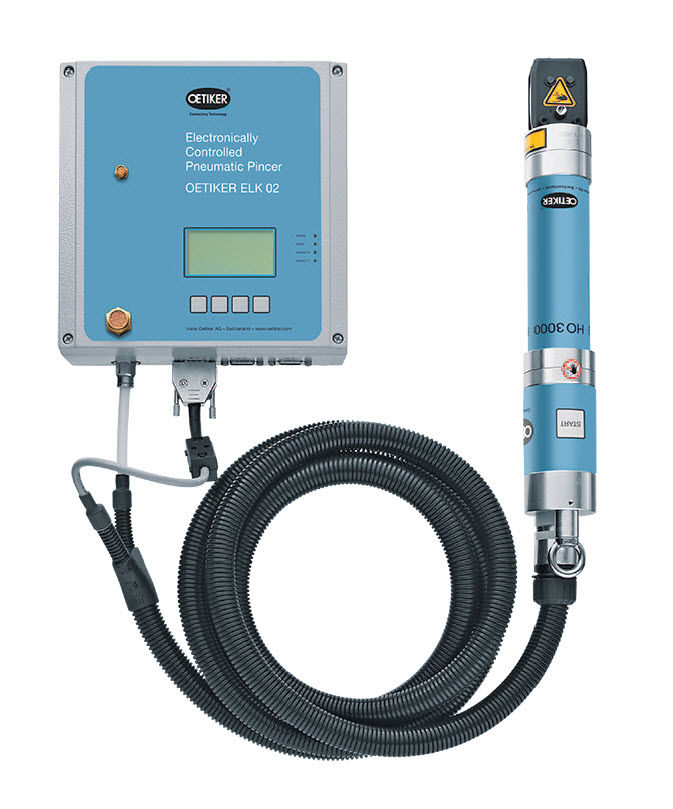 Hose clamp fitting tool - ELK 02 - OETIKER - pneumatic