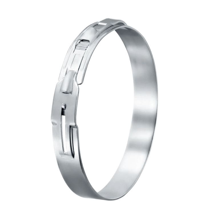 Stainless steel hose clamp - ToothLock® 292 - OETIKER - toothed / band